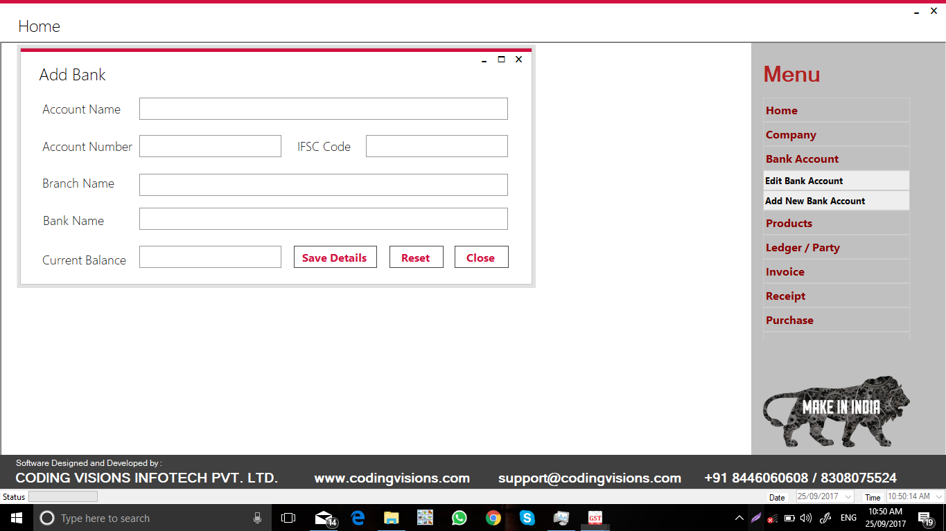 GST Accounting Software | Source Code by sagarmaher | CodeCanyon